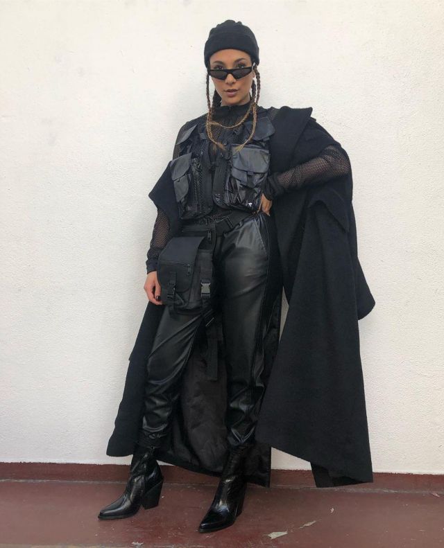 El top de malla que lució Chilla en su cuenta de Instagram ...