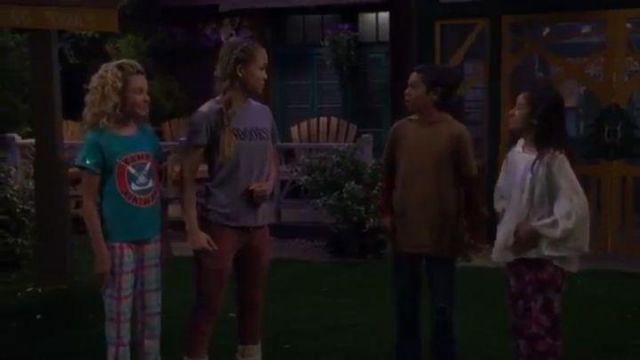 Indoorsy Graphic Tee worn by Ava (Shelby Simmons) in BUNK'D Season 4 ...