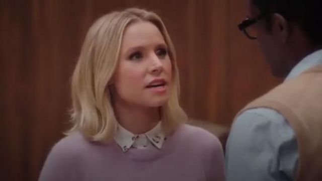 White Cherry Printed Shirt worn by Eleanor Shellstrop (Kristen Bell) in ...