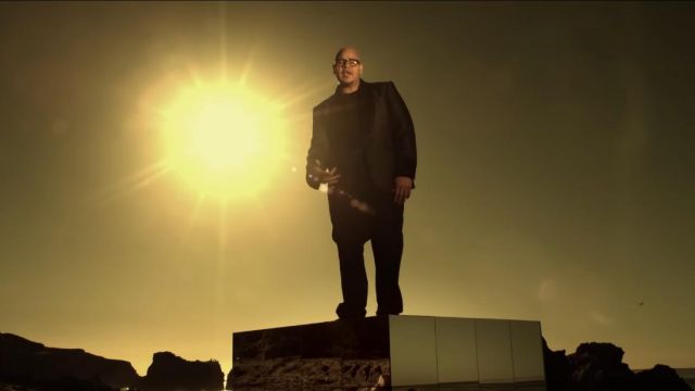 Veste de costume noir de Fat Joe dans Fat Joe - Another Round ft. Chris ...