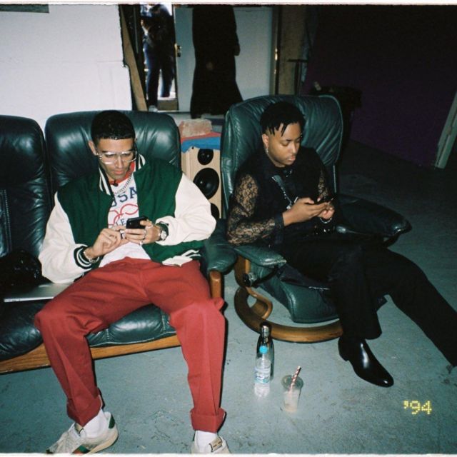 The black boots of Dex­ter Black on the Instagram account @paq.official ...