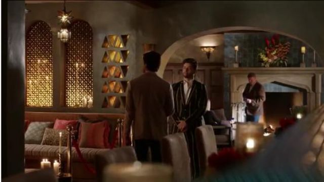 Striped Black Suit Pants worn by Sam Jones (Rafael de la Fuente) in ...