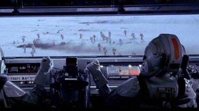 The pilot suit of the AT-AT in Star Wars, episode V - The Empire ...