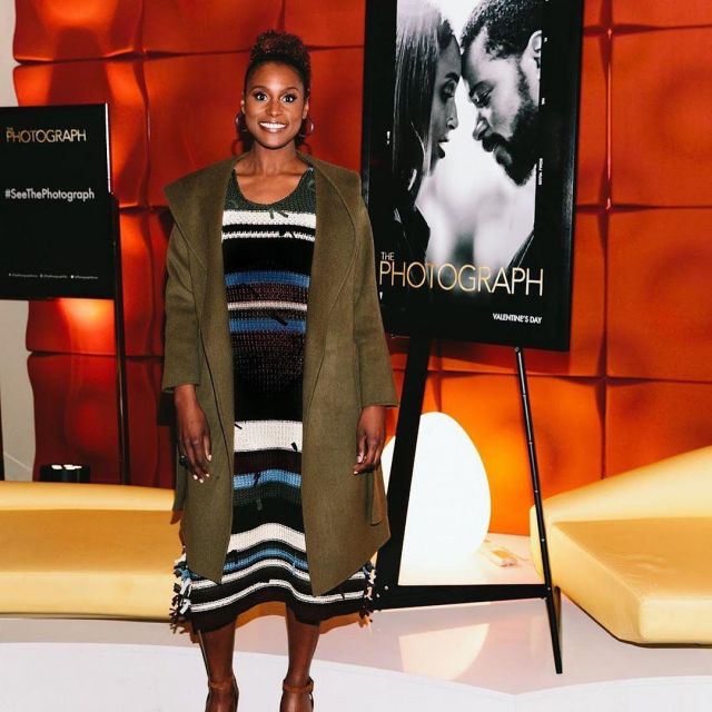 Striped Tunic Dress worn by Issa Rae on the Instagram account ...