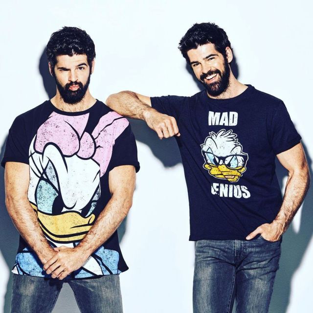 Donald Duck Mad Genius Adulte T-Shirt porté par Miguel Ángel Muñoz sur ...