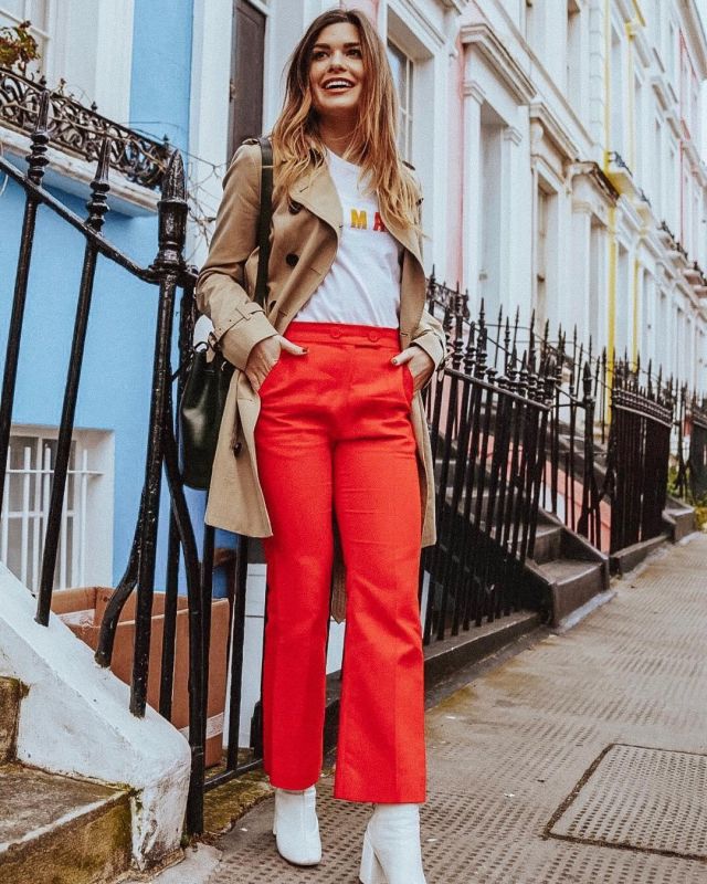 Long Trench-Coat de Erica Aulds sur l'Instagram account @ericaaulds ...