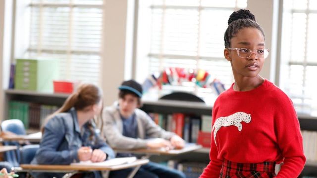 The plaid skirt worn by Diane Johnson (Masai Martin) in black-ish ...