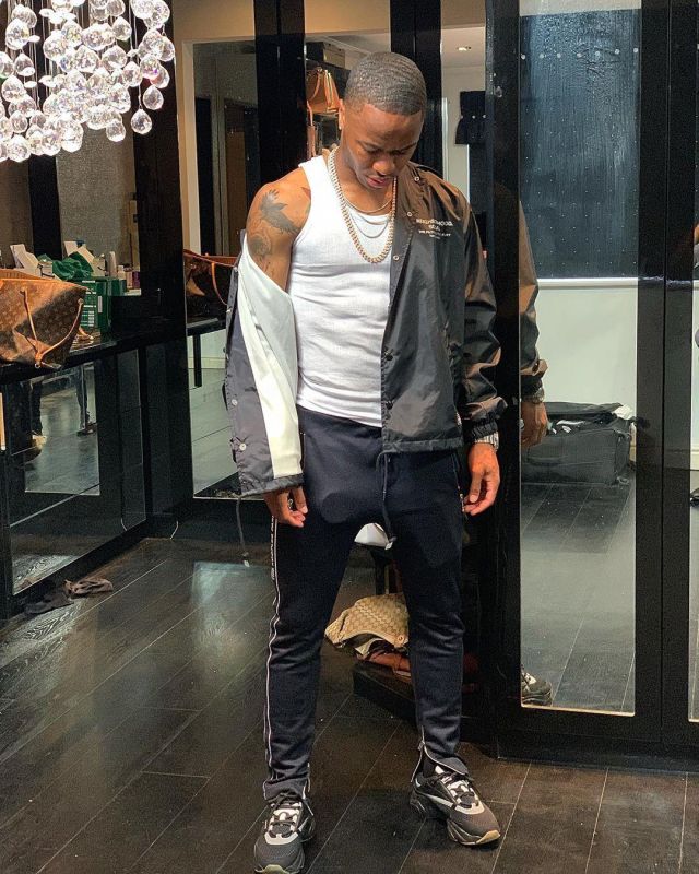 The jacket of Raheem Sterling on his account Instagram @sterling7 | Spotern
