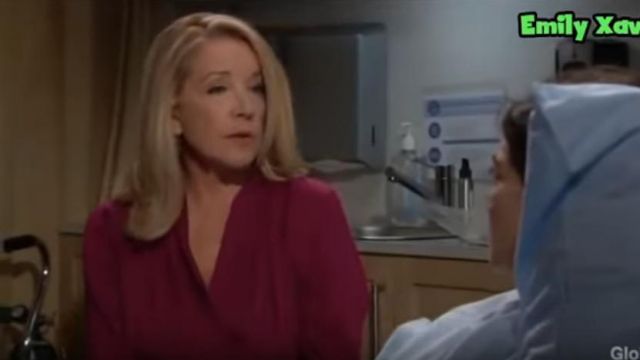 Kobi Halperin Lu­anne Silk Blouse worn by Nikki Reed Newman (Melody ...