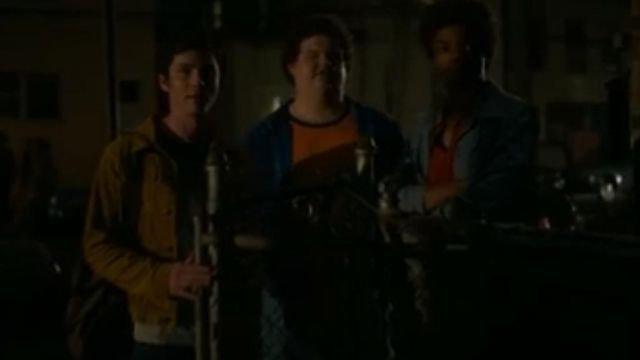 Jean jacket brown worn by Jonah Heidelbaum (Logan Lerman) in the series ...