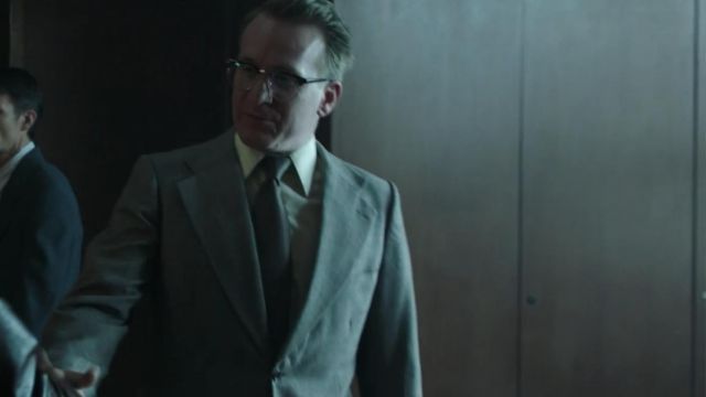 Grey suit jacket worn by Dennis Kohler (Jamie Parker) as seen in ...