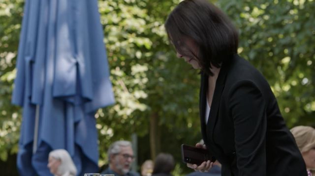 Black suit blazer worn by Ellen Becker (Michelle Forbes) as seen in ...