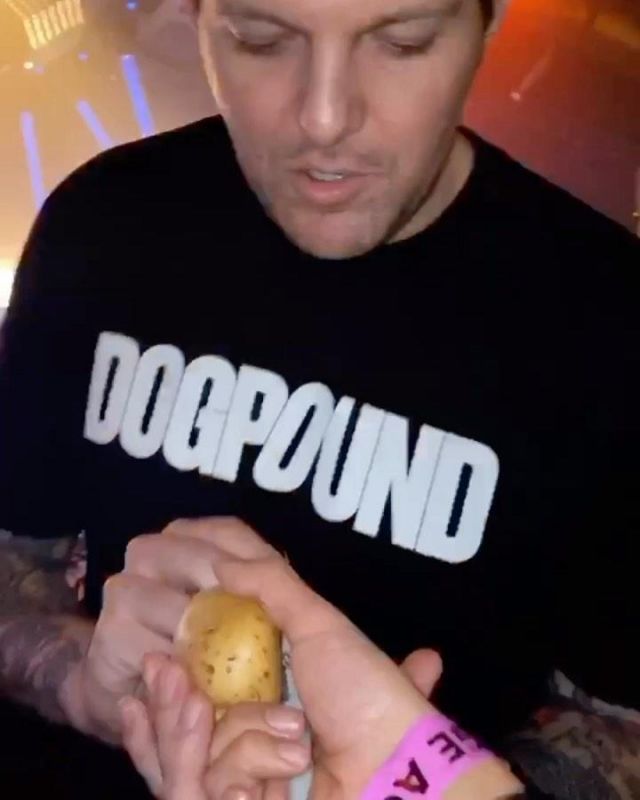 Dogpound Black t-shirt worn by Dillon Francis on his Instagram account ...