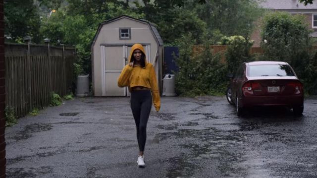 Yellow cropped hoodie worn by Addy Hanlon (Herizen Guardiola) in Dare ...