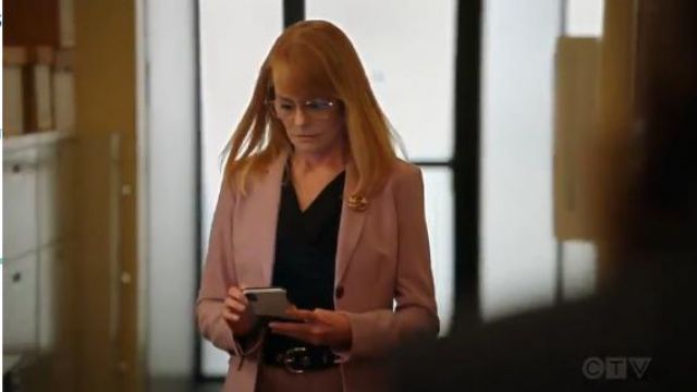 Pink Blazer worn by Lisa Benner (Marg Helgenberger) in All Rise Season ...