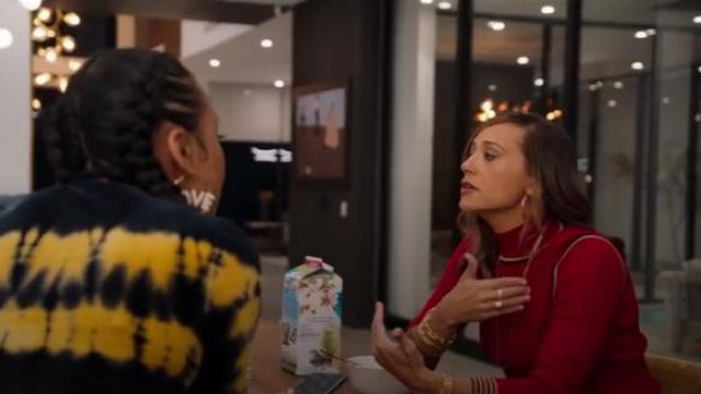 Sweater Red worn by Joya Barris (Rashida Jones) in #blackAF Season 1 ...