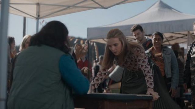Cordón Falda Midi Acampanada usada por Villanelle (Jodie Comer) en ... Cordón Falda Midi Acampanada usada por Villanelle (Jodie Comer) en ...