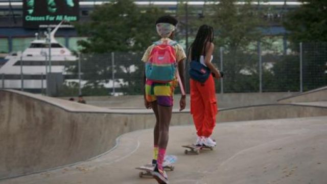 Col­or­block Back­pack worn by Honeybear (Kabrina Adams) in Betty ...