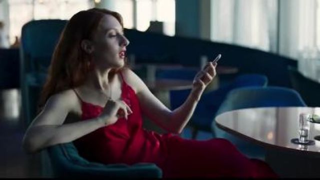 Is­mere Lace-Trim Dress worn by Adriana Clios (Roxane Duran) in Riviera ...