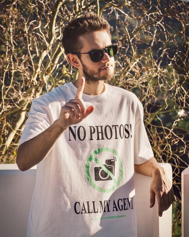 Ground Zero Short Sleeve No Photos T-shirt worn by Zedd on his ...