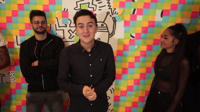 La camisa azul de Farah que lució HugoPosay en su video ¡NOS ...