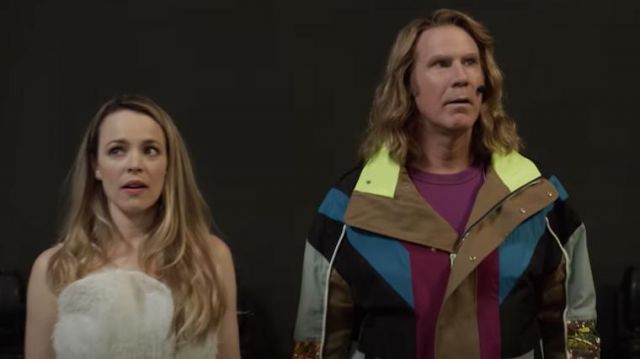 Geometric jacket worn by Lars Erickssong (Will Ferrell) in Eurovision ...