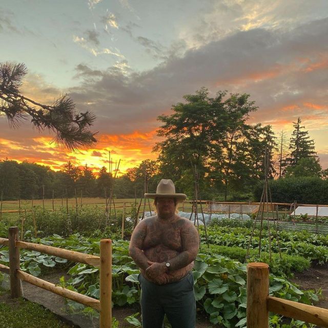 Cowboy hat worn by Matty Matheson on his Instagram account ...