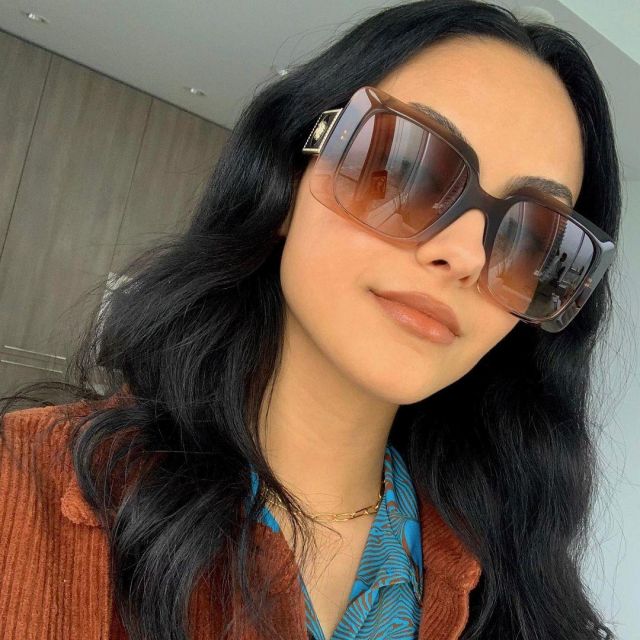 Sunglasses, top and jacket worn by Camila Mendes on her Instagram ...