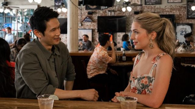 White Rose Dress worn by Jenn Carter (Jessica Rothe) in All My Life ...