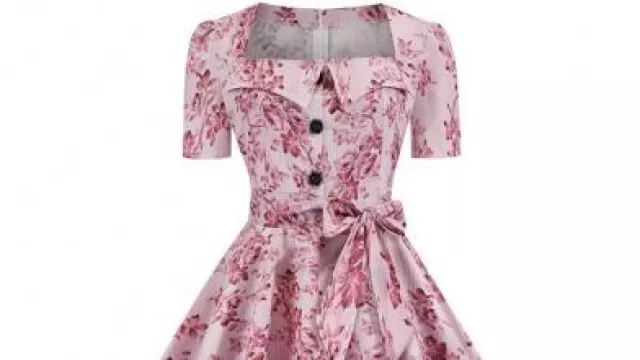 Floral dress worn by Mrs. Marcus (Ethel Merman) in It's a Mad, Mad, Mad ...