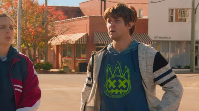 Shrub X X Green Face worn by Lloyd 'Shrub' Mallet (Sam Straley) in ...