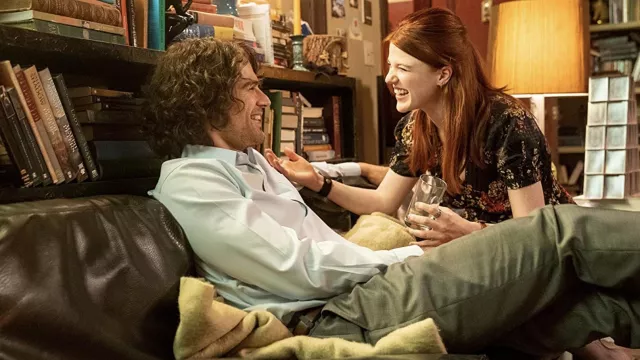 Saloni Lea Floral Printed Dress worn by Claire Abshire (Rose Leslie) as ...