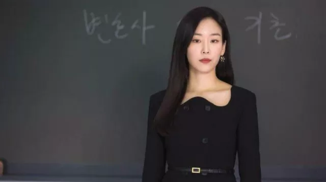 Recto Black dress worn by Oh Soo Jae (Seo Hyun-jin) as seen in Why Her ...