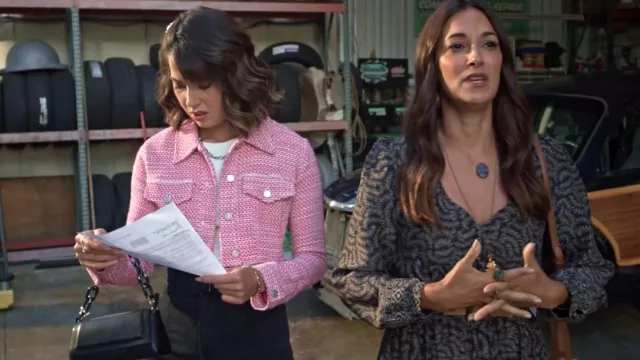 Natalie Martin Stevie Drop Waist Silk Dress worn by Amy (Angelique ...