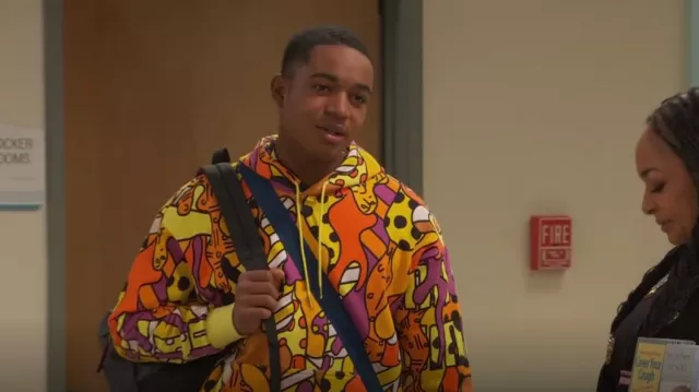 Sweat-shirt Puma Hoodie porté par Booker Baxter (Issac Ryan Brown) vu ...