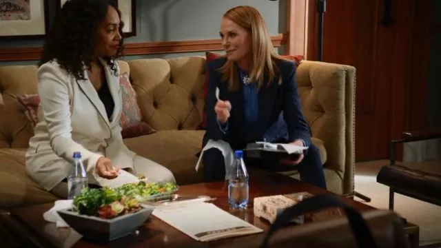 Altuzarra Henri Pants worn by Lisa Benner (Marg Helgenberger) as seen ...