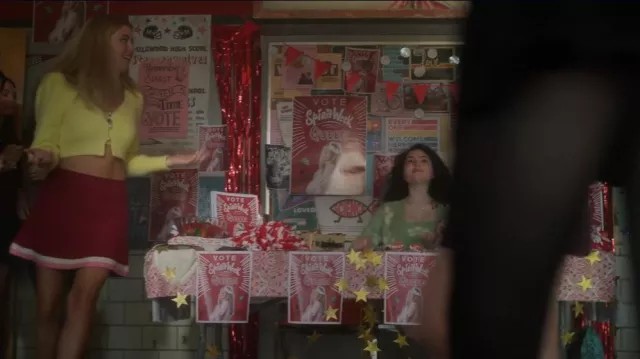 Kkco Over­lap Skirt worn by Karen Beasley (Mallory Bechtel) as seen in ...