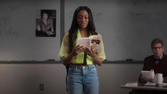 Rag and Bone Reed Oversized Shirt worn by Calliope Burns (Imani Lewis ...