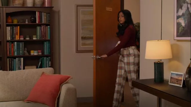 Free People Marlowe Pants worn by Devi Vishwakumar (Maitreyi ...