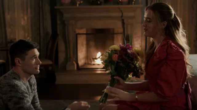 Tanya Taylor Sasha Dress worn by Kirby Anders (Maddison Brown) as seen ...