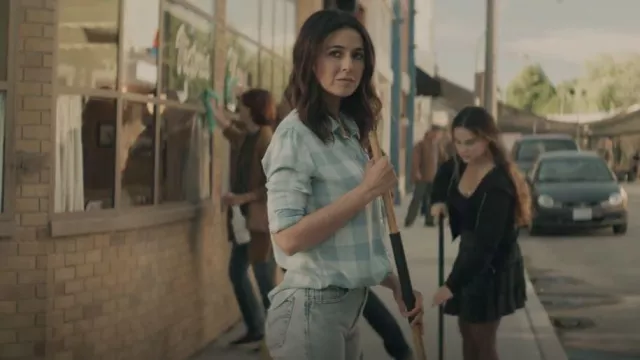 Rails Hunter Plaid Shirt worn by Lana Lang Cushing (Emmanuelle Chriqui ...