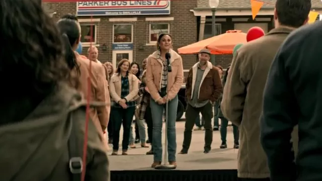 Rails Angelica Plaid Shirt worn by Lana Lang Cushing (Emmanuelle ...