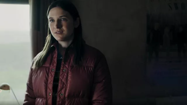 Only Shell Jack­ets worn by Catherine Halpin (Alexandra Hannant) as ...