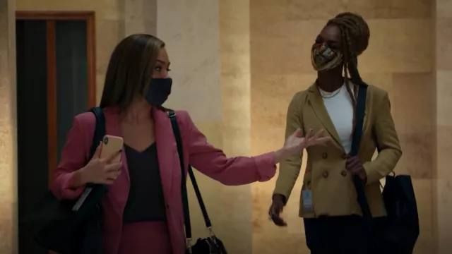 L'Agence Jane Camisole worn by Emily Lopez (Jessica Camacho) as seen in ...