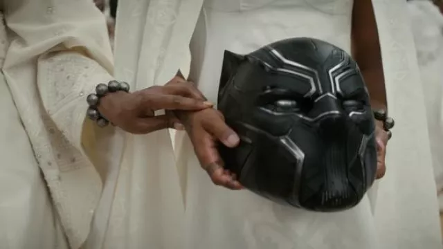 Black Panther mask as seen in Black Panther: Wakanda Forever movie ...