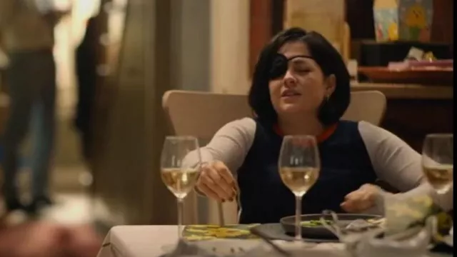 Me+Em Merino Stretch Tipping Jumper worn by Bibi Garvey (Sarah Greene ...