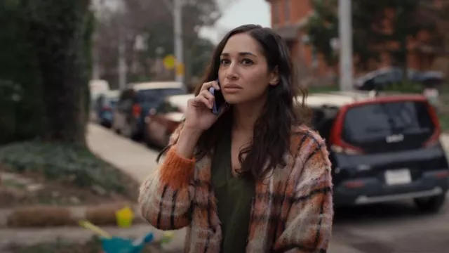 Obey Lola Cardigan worn by Astrid (Meaghan Rath) as seen in Children ...