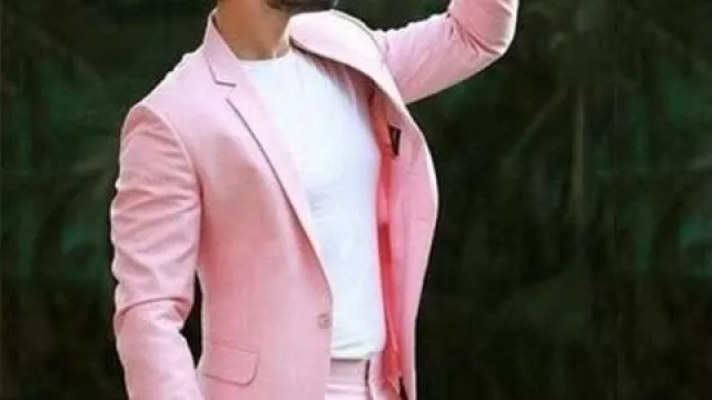 Pink blazer worn by Wayne McCullough (Mark McKenna) in Wayne TV series ...