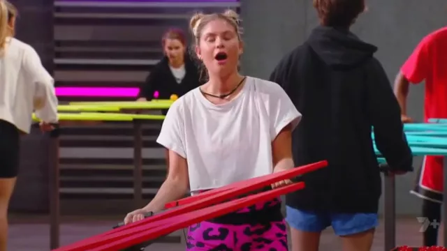 Beach Riot Bike Short porté par Aleisha Campbell vu dans Big Brother ...