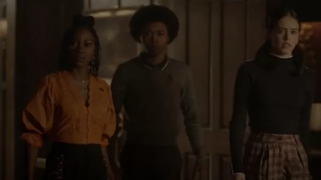 Free People Louella Top worn by Cleo Sowande (Omono Okojie) as seen in ...